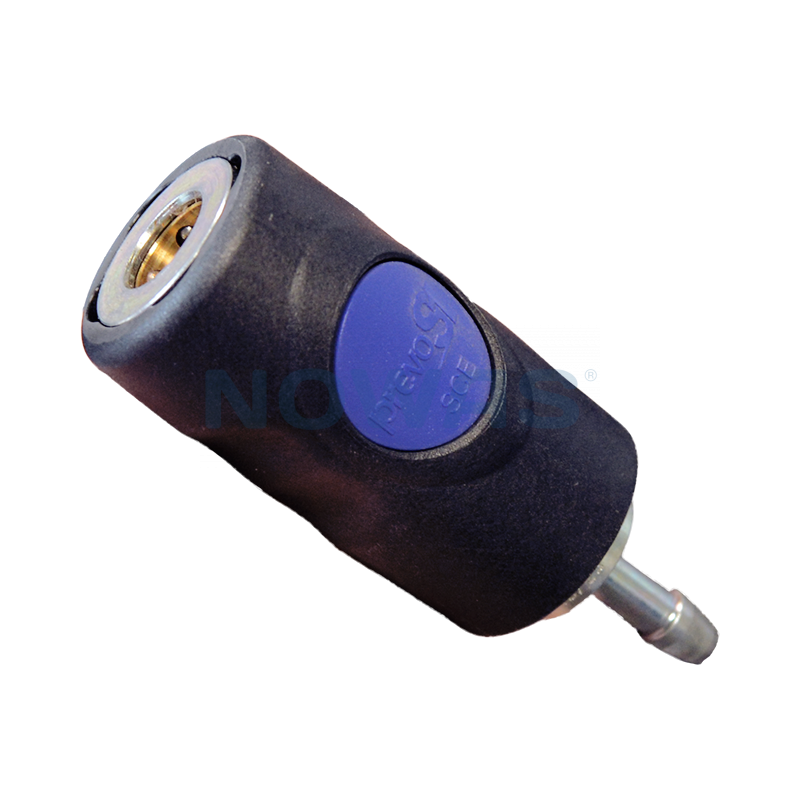 Lynkobling med trykknap og slangestuds - Andre typer fittings - NOWAS A/S