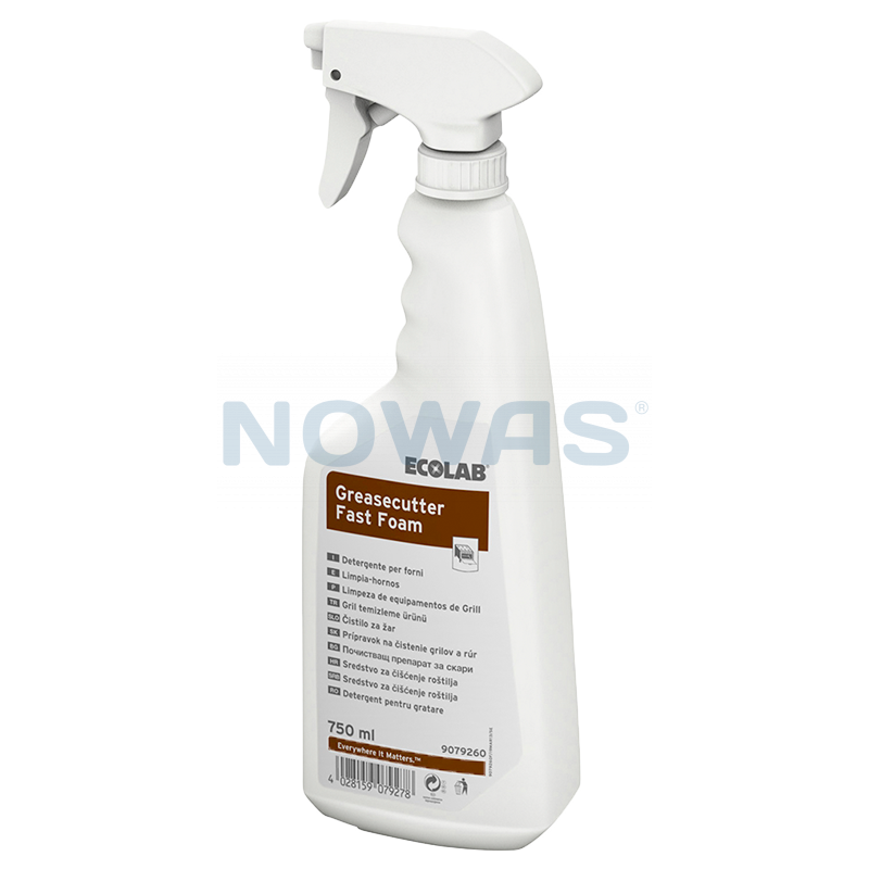 Ecolab Greasecutter Fast Foam 750ml. spray - Køkkenrengøring - NOWAS A/S